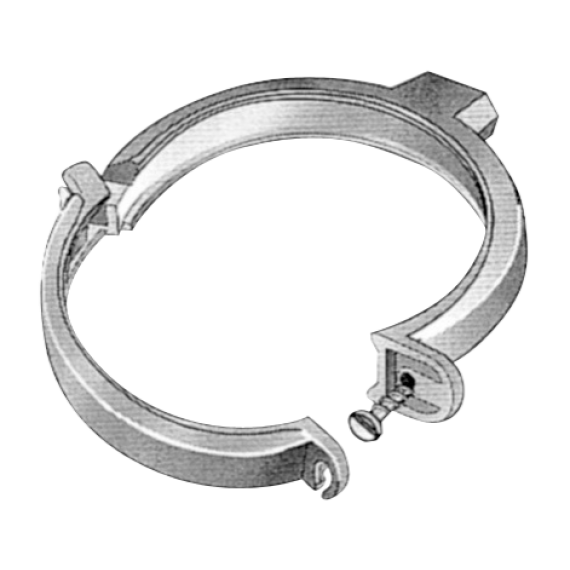 Collier à Bride NU Ø 80 | Gouttière pvc diam. 330 | Gouttières et ...